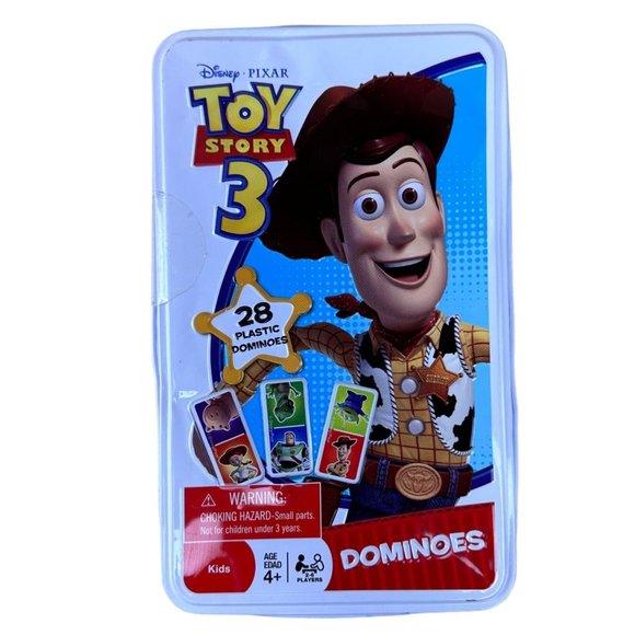 Cardinal | Toys | Disney Pixar Toy Story 28pc Dominoes W Game Tin ...